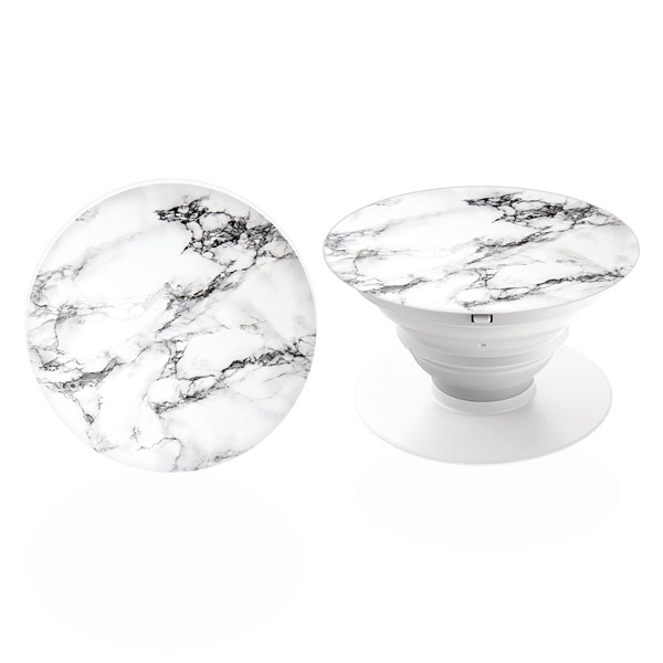 PopSocket iSaprio – White Marble 01 – držiak na mobil – iSaprio.sk